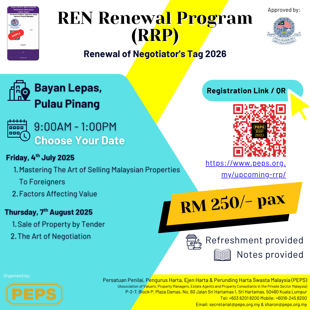 Penang’s RRP – PEPS